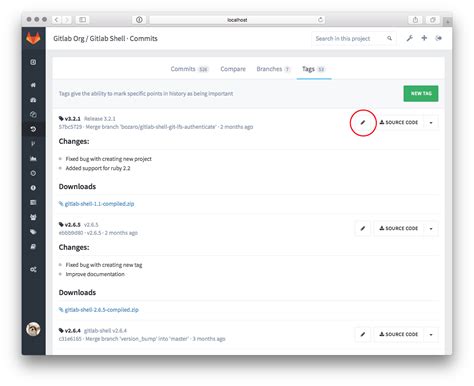 releases · workflow · help · gitlab