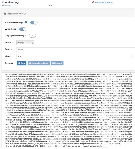 how can i view the console output for a game running on a remote linux
