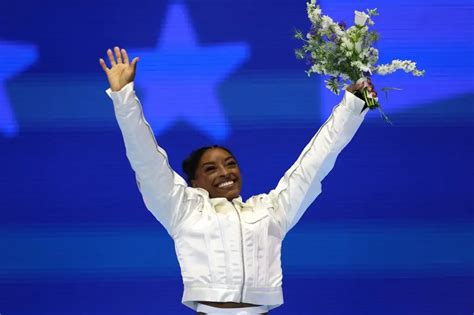 Paris Olympics Simone Biles Secures Her Spot On Team Usa
