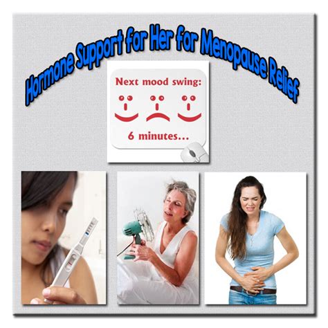 Hormone Support For Her For Menopause Relief Best Supplement