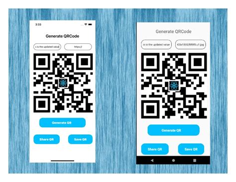 creating qr codes with react native