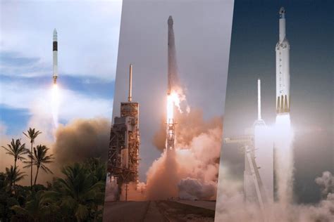 See The Evolution Of Spacex Rockets In Pictures Space