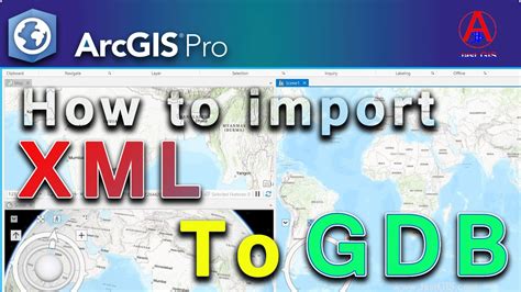 arcgis pro how to import xml to gdb import xml to gdb in arcgis pro