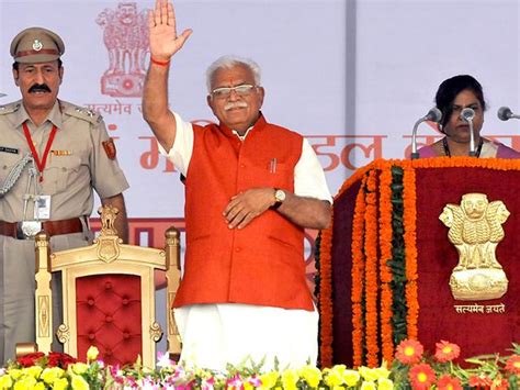 Haryana Cm Ml Khattar Announces Aiims For Rewari Punjab Hindustan Times