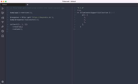 tinkerwell running code cli mode beyond code