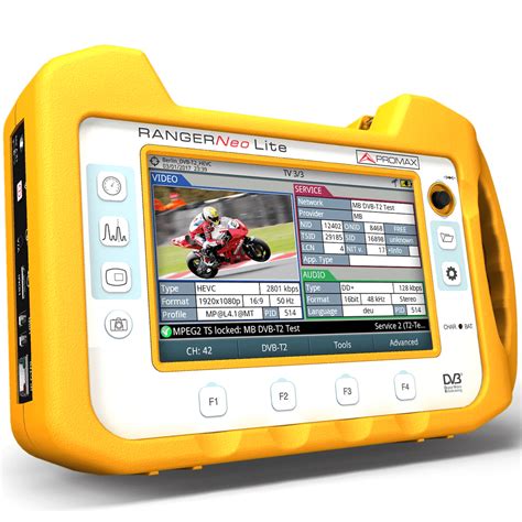 Promax Rangerneo Lite Multifunction Field Strength Meter And Spectrum
