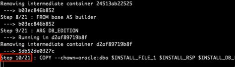 install oracle database 19c in docker container new
