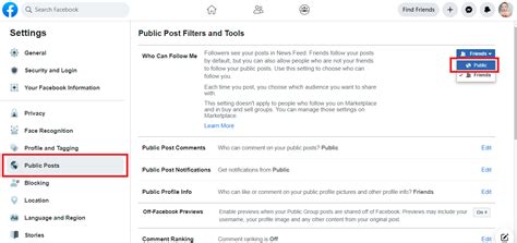 how to activate the follow button on a facebook personal profile