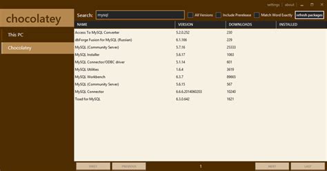 i can t install mysql server on my windows 10 i