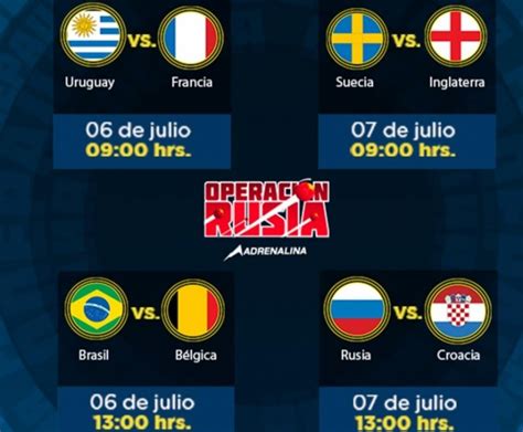 Listos Los Cuartos De Final Del Mundial Excélsior