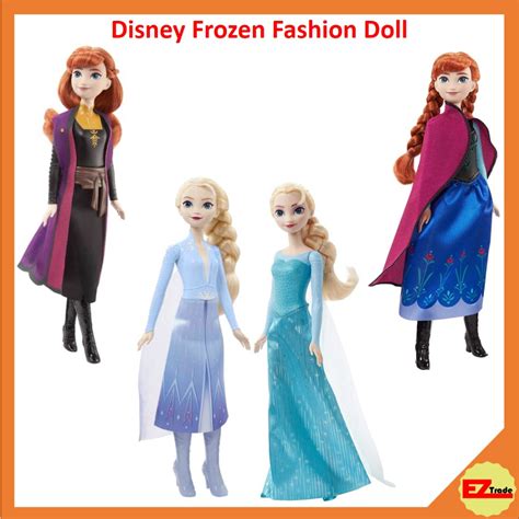 Mattel Disney Frozen Disney Princess Dolls Posable Fashion Doll With