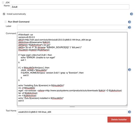 jdk automatic installation for zulu® multi platform certified openjdk™