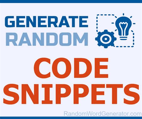 random computer code generator