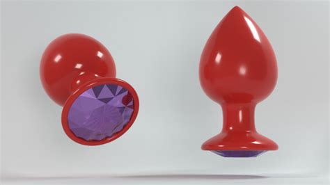 anal plug sex toy 3d model in toys 3dexport