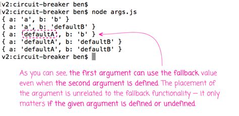 es6 function argument defaults don t have to be trailing