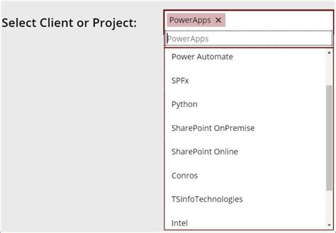 powerapps combobox control spguides