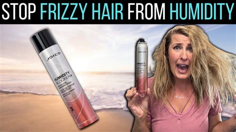 Stop Frizzy Hair From Humidity With Joico Humidity Blocker Plus Spray