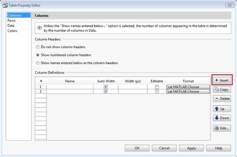 add components to the guide layout area matlab