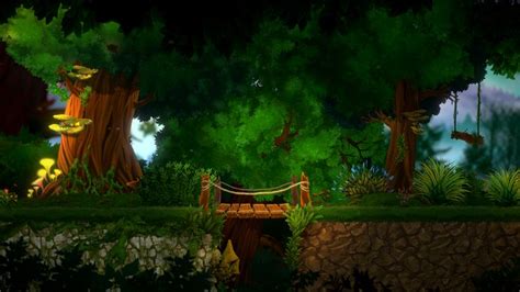 2d Forest Pack With 9 Slicing Sprites [unity 2d Graphics Environment