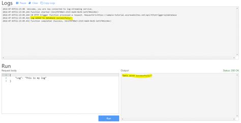 azure functions tutorial sql database codeproject