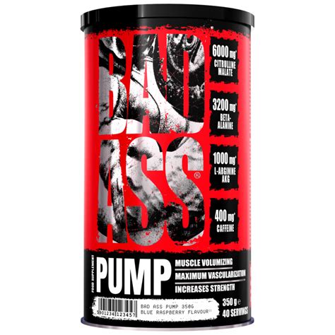 Bad Ass Pump Booster Pre Post Workout Allstar Musculation