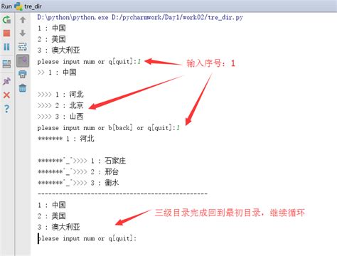 python三级目录展示的实现方法 张生荣