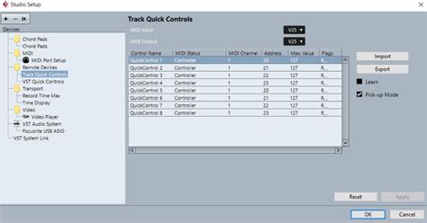 how to assign midi controller knobs switches in cubase 5 by elien