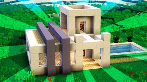 Piscina Casas De Minecraft Modernas Faciles