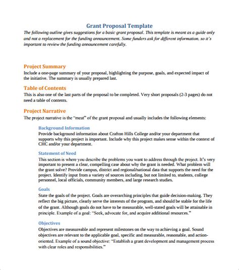 Funding Proposal Template Parahyena