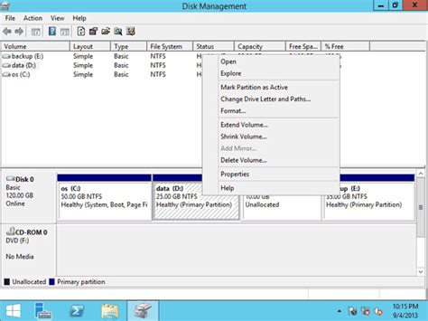 3 ways to extend volume in windows server 2012 r2