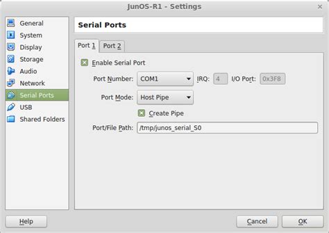my home lab installing junos olive12 1 in virtualbox on linux