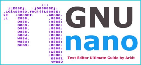 editing viewing text files using nano text editor rhel 7
