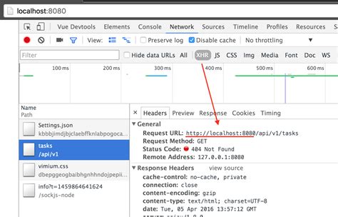 vue js webpack dev server not sending requests to external domain via