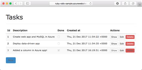 tutorial linux ruby app with postgres azure app service microsoft