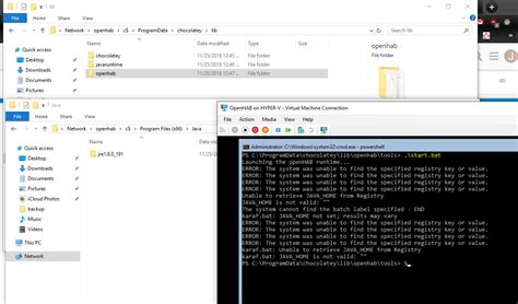 [chocolatey] installation error java home is not valid installation