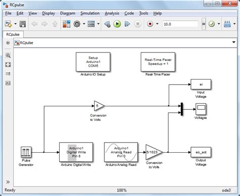 digital input arduino simulink exsol