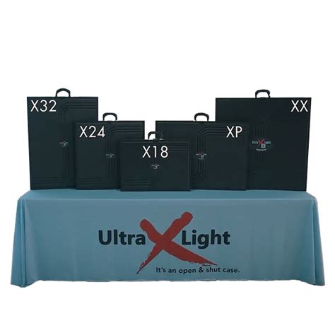 ultralight xp briefcase display kit briefcase tabletop displays