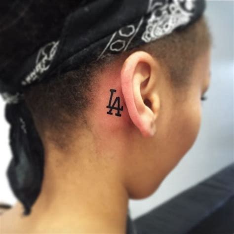 11 Tiny Tattoo Ideas For Behind Your Ear From Celebrity Tattoo Artists