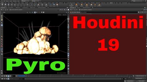 houdini 19 pyro explosion overview tutorial youtube