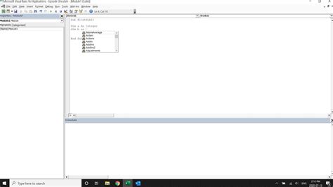 introduction to excel vba setup variables and printing