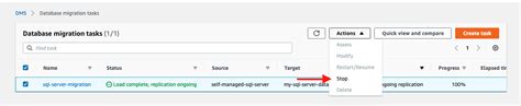 migrate from sql server to amazon rds