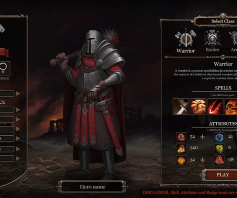 artstation medieval kingdom ui 4k game assets