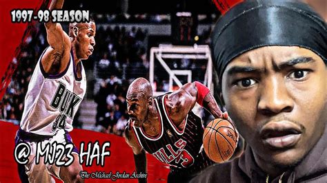 Lebron Fan Reacts To Michael Jordan Vs Ray Allen In 98 Youtube