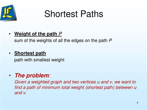 shortest paths ppt download