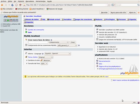 phpmyadmin crear usuario y base de datos aprende informatica conmigo