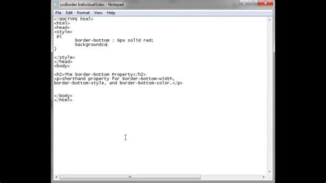 css 08 how to style border shorthand property using css