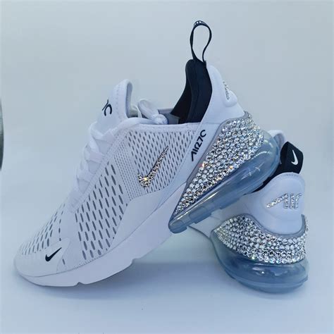 Air Max 270 Women White Black Diamond Kicks