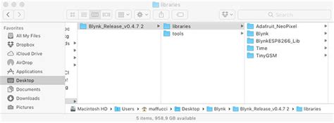 iot con wemos d1 mini usando arduino ide e blynk michele