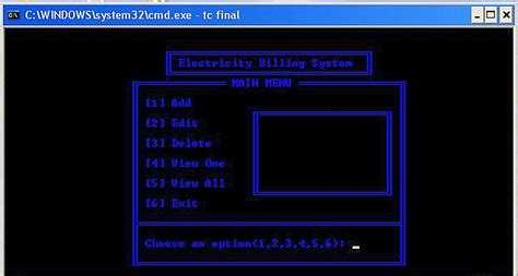 electricity billing system version 1 0 free source code tutorials