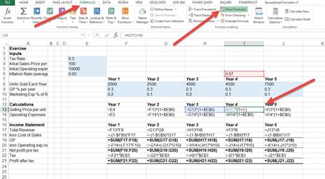 how to find inconsistent formulas in excel za